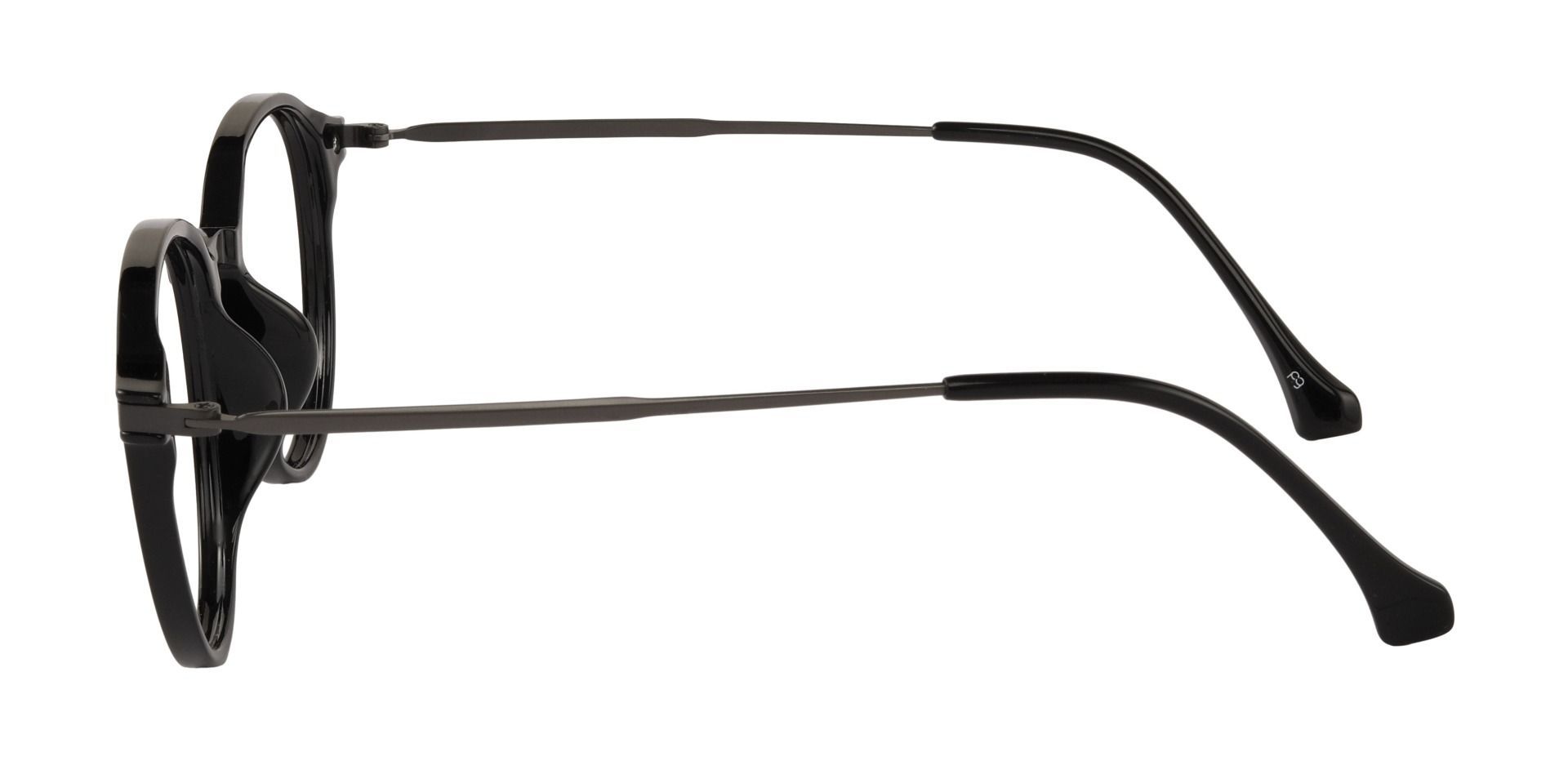 Vinova Round Progressive Glasses - Black | Men's Eyeglasses | Payne Glasses