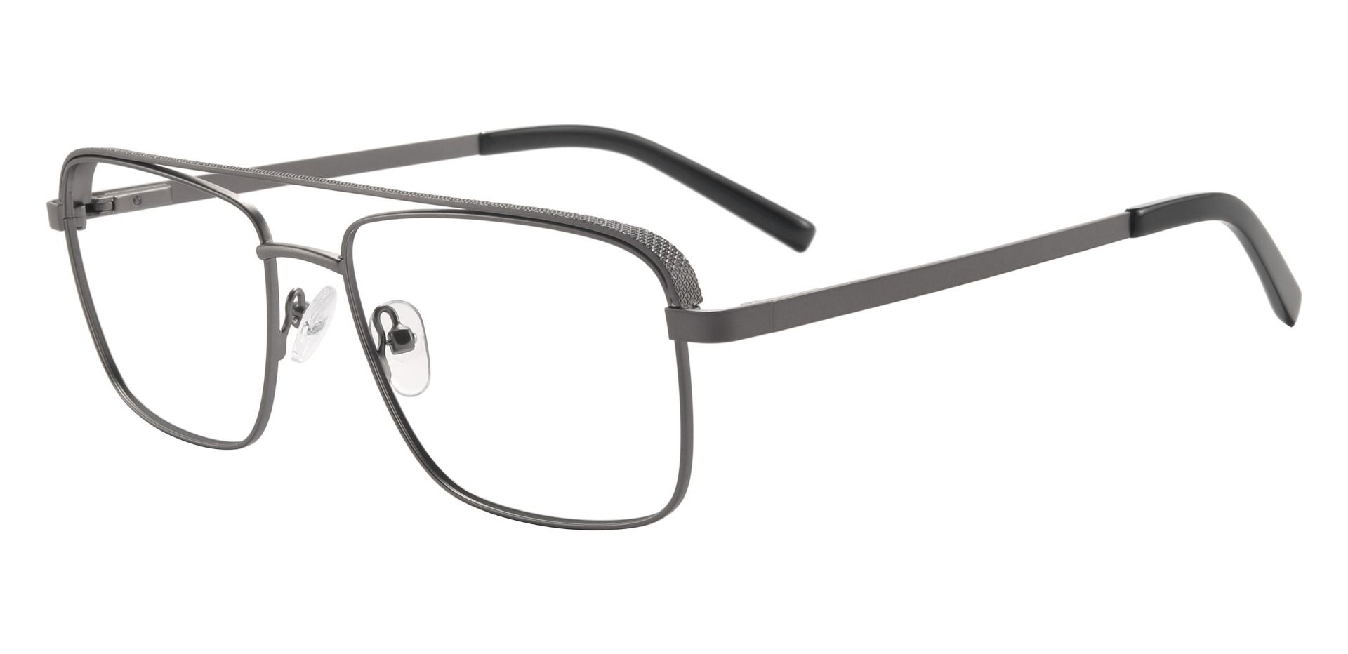 George Aviator Prescription Glasses - Gray | Men's Eyeglasses | Payne ...