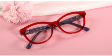 Kiwi Oval Reading Glasses - Red | Kids' Eyeglasses | Payne Glasses