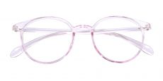 Phoebe Round Eyeglasses Frame - Pink | Payne Glasses