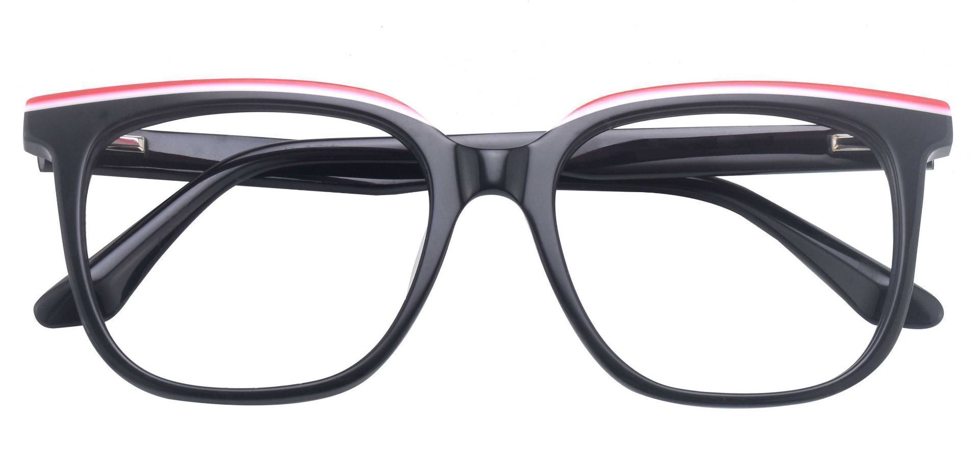 Buckley Square Progressive Glasses - Black | Men's Eyeglasses | Payne ...