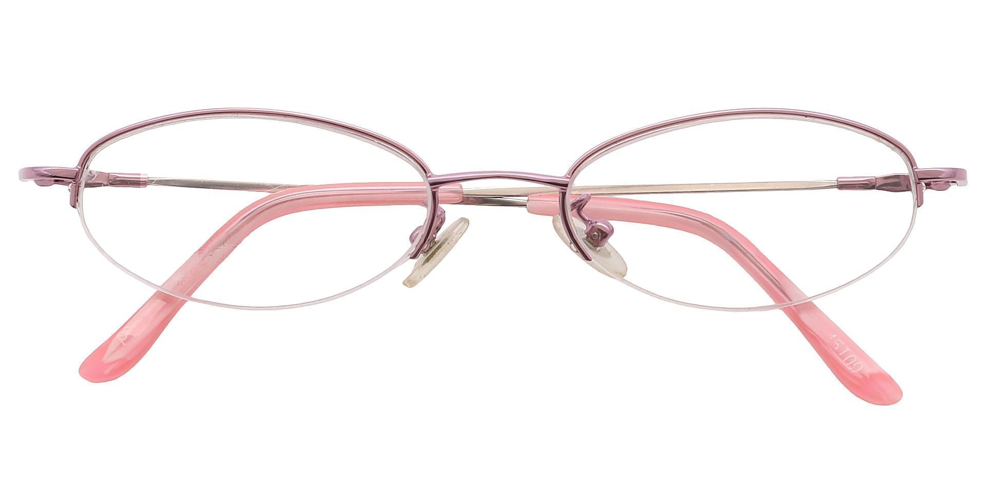 Union Oval Single Vision Glasses - Pink | Women's Eyeglasses | Payne ...