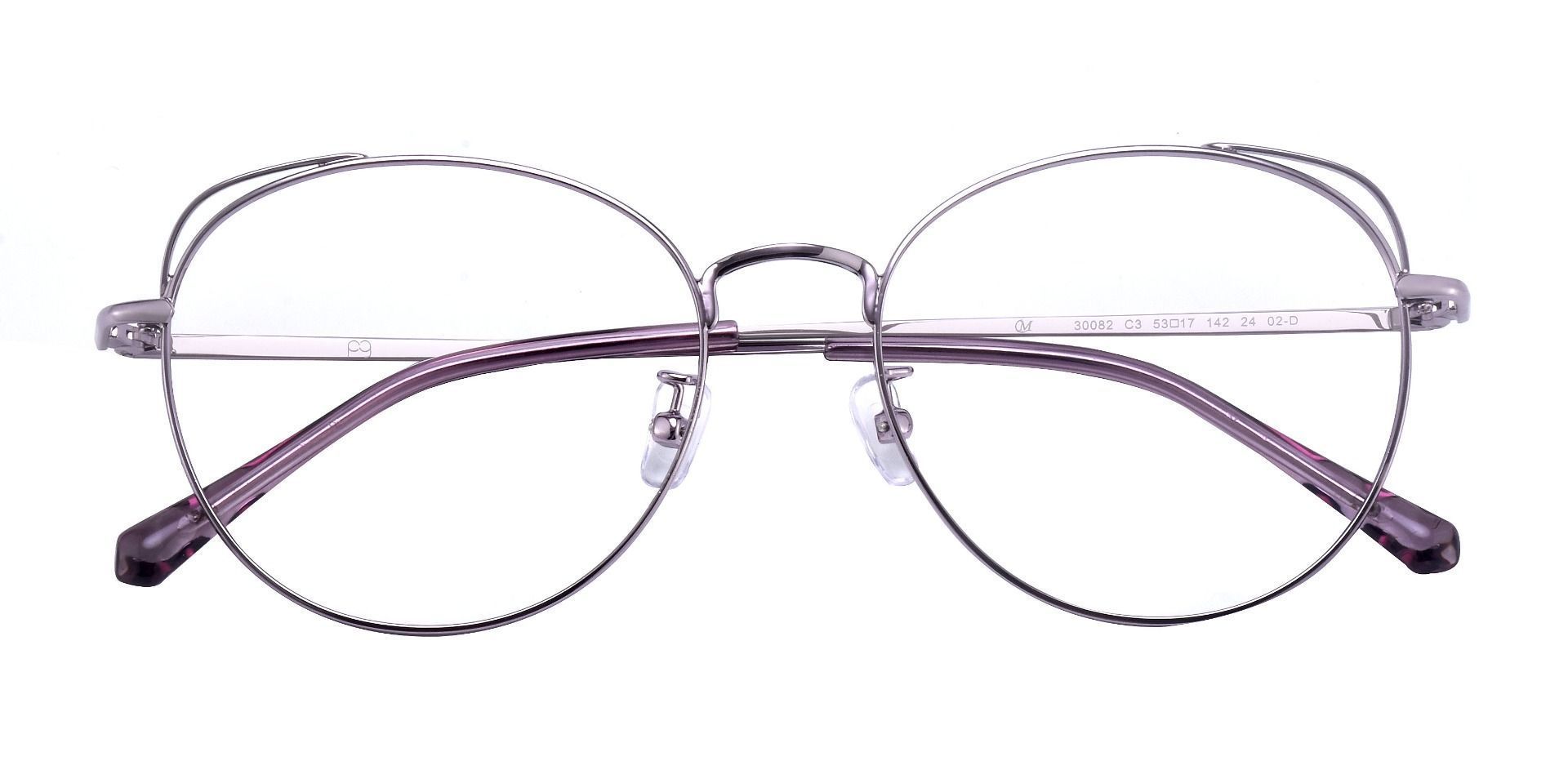Ellie Oval Lined Bifocal Glasses - Lavender | Women's Eyeglasses ...