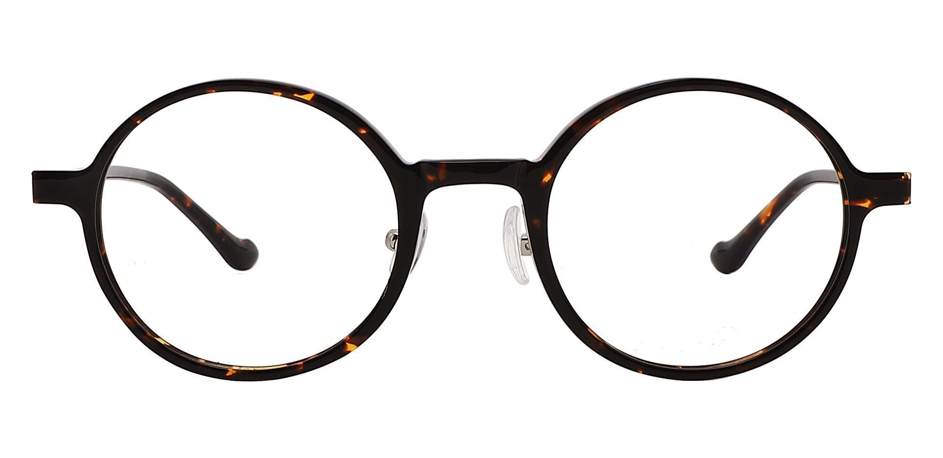 Conrad Round Eyeglasses Frame - Black | Men's Eyeglasses | Payne Glasses