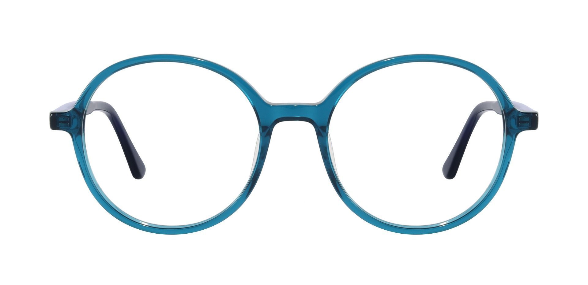 Shin Round Prescription Glasses - Blue | Men's Eyeglasses | Payne Glasses