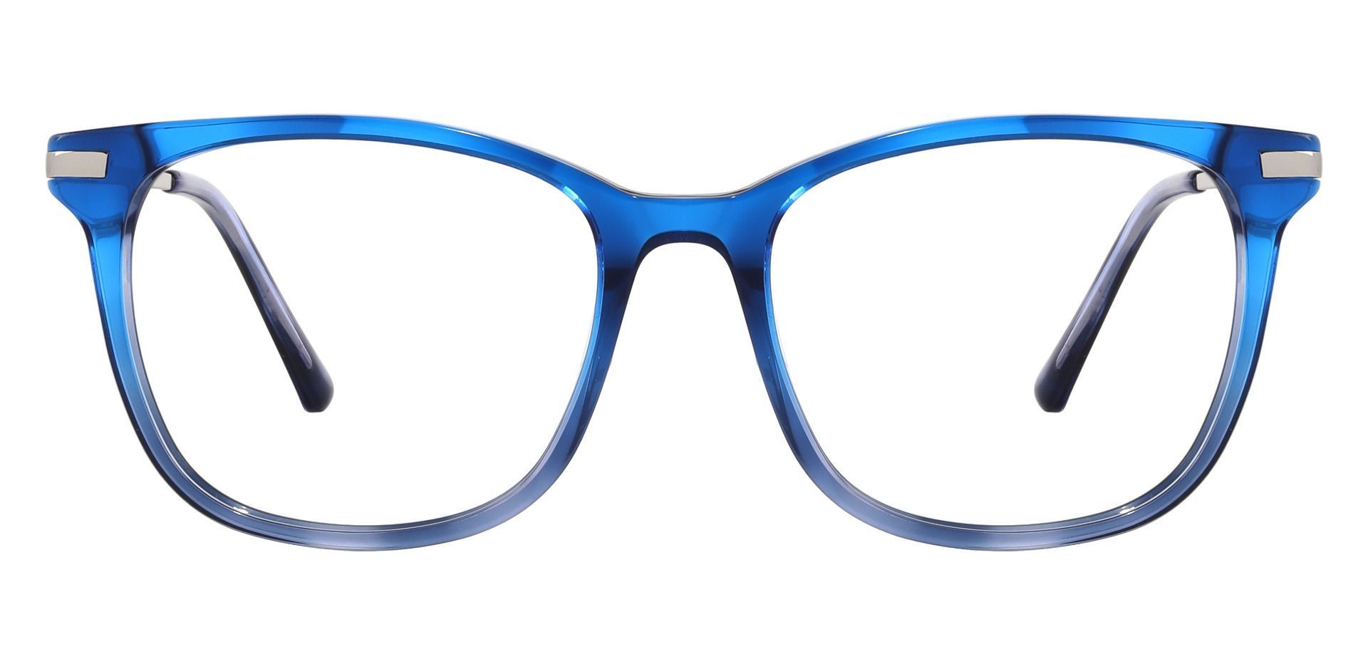 Bella Square Eyeglasses Frame - Blue | Men's Eyeglasses | Payne Glasses
