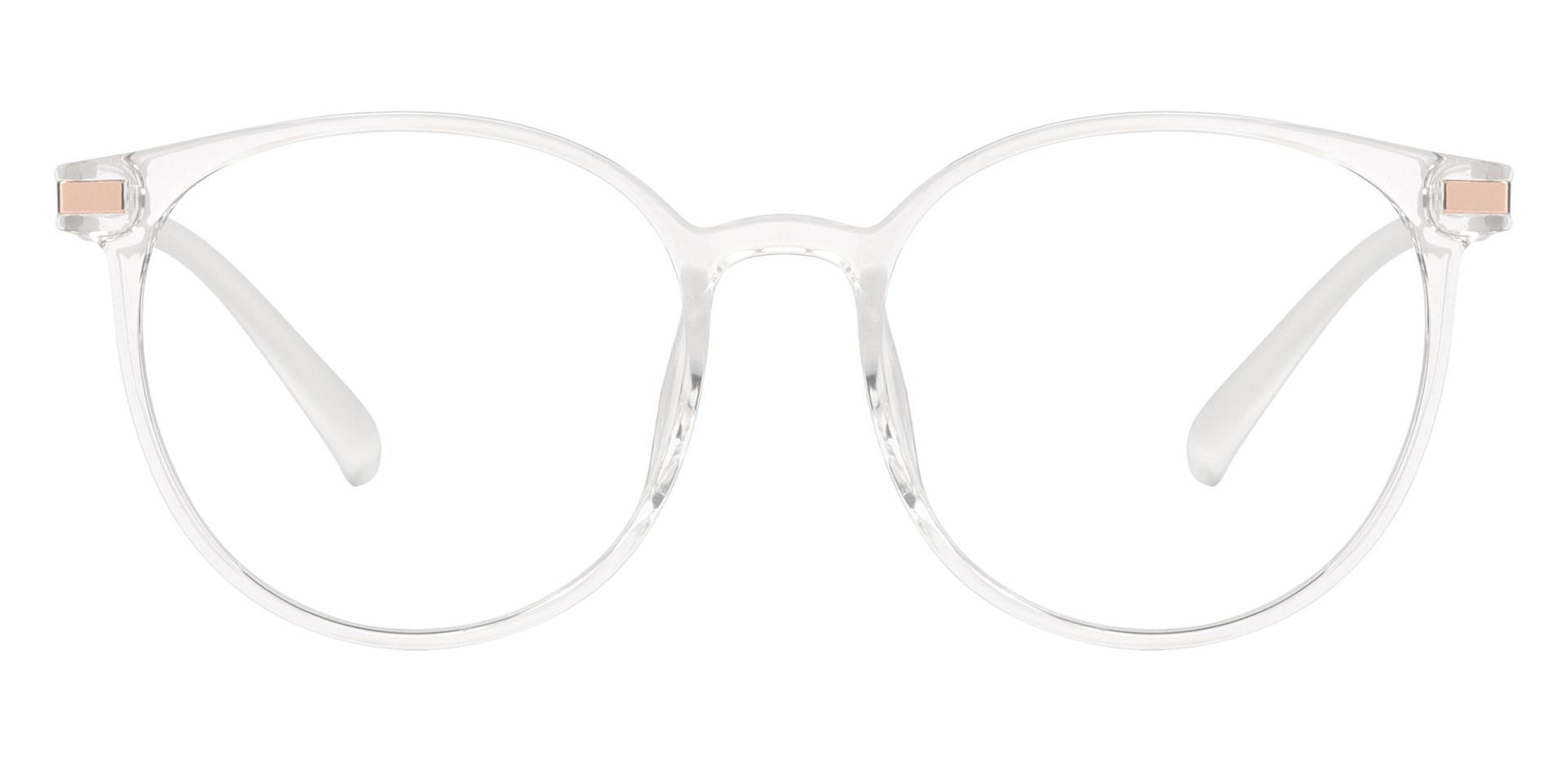 Anaheim Round Non-Rx Glasses - Clear | Men's Eyeglasses | Payne Glasses