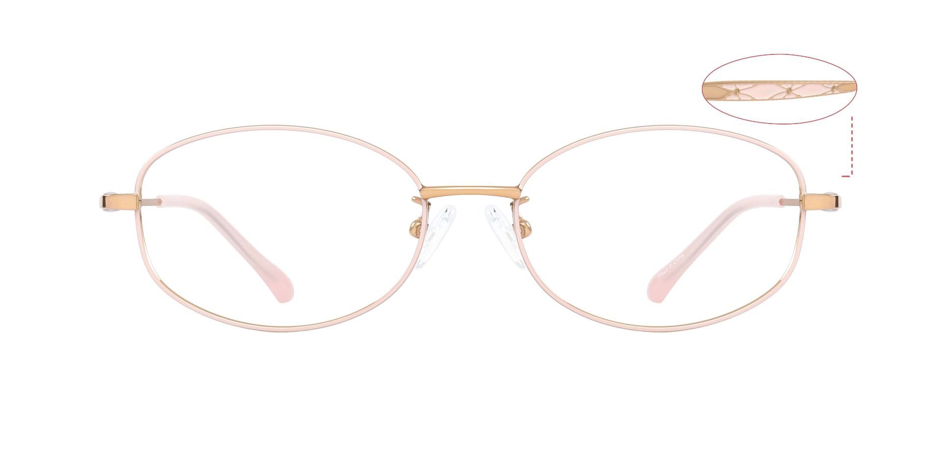 Lucy Oval Progressive Glasses - Red | Women's Eyeglasses | Payne Glasses