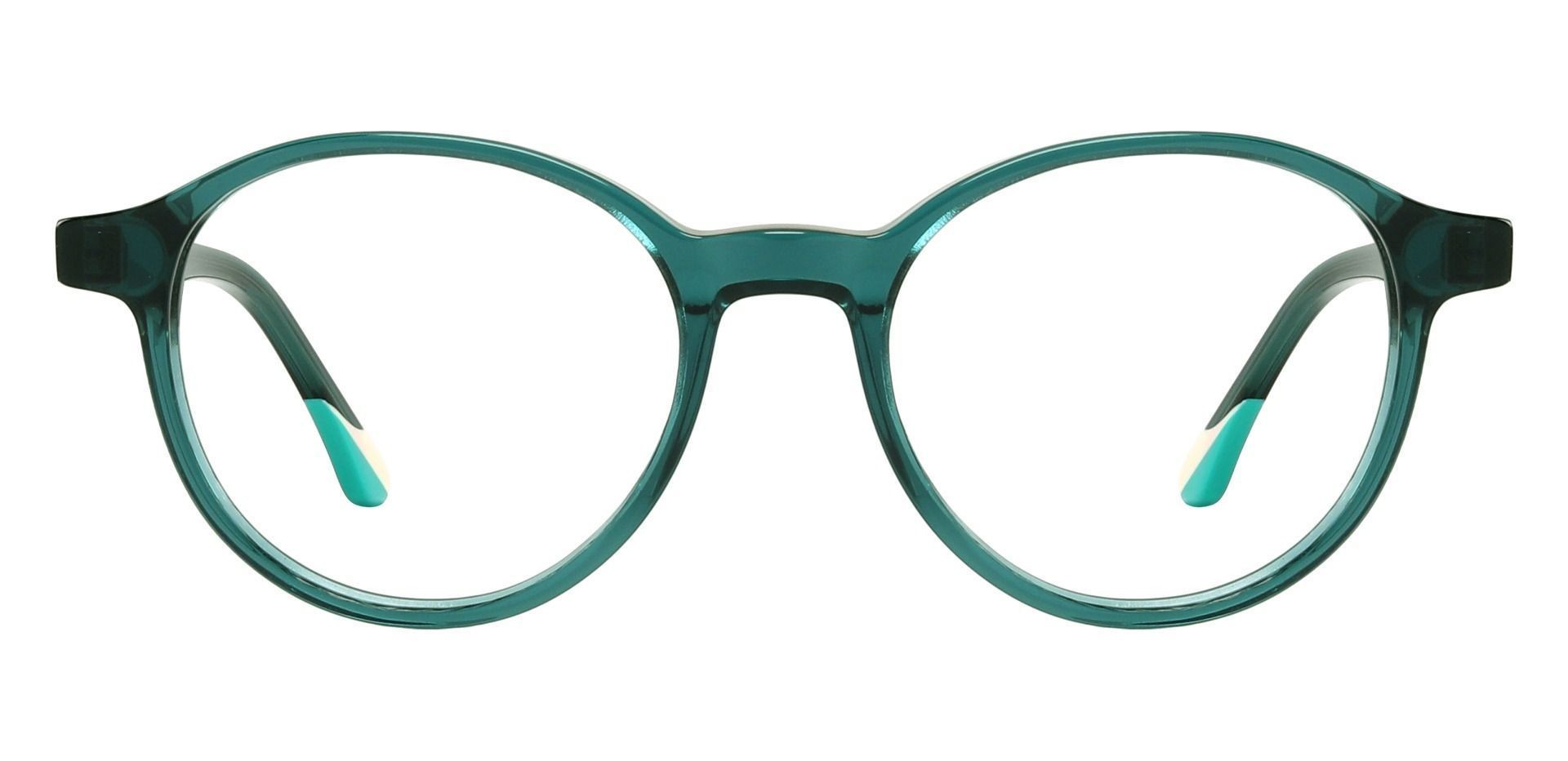 Lolo Round Prescription Glasses - Green | Men's Eyeglasses | Payne Glasses