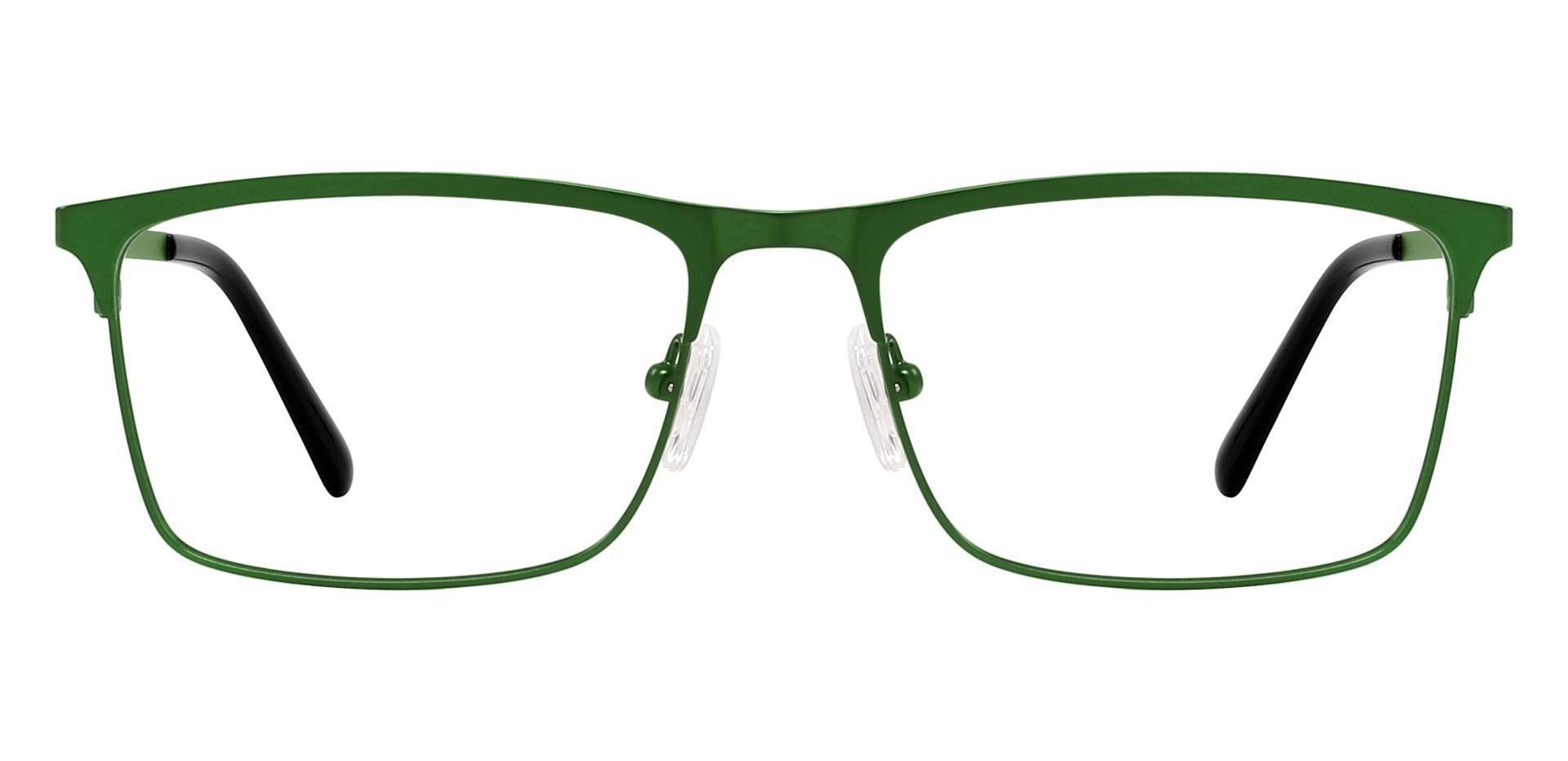 Joseph Rectangle Eyeglasses Frame - Matte Brown | Men's Eyeglasses ...