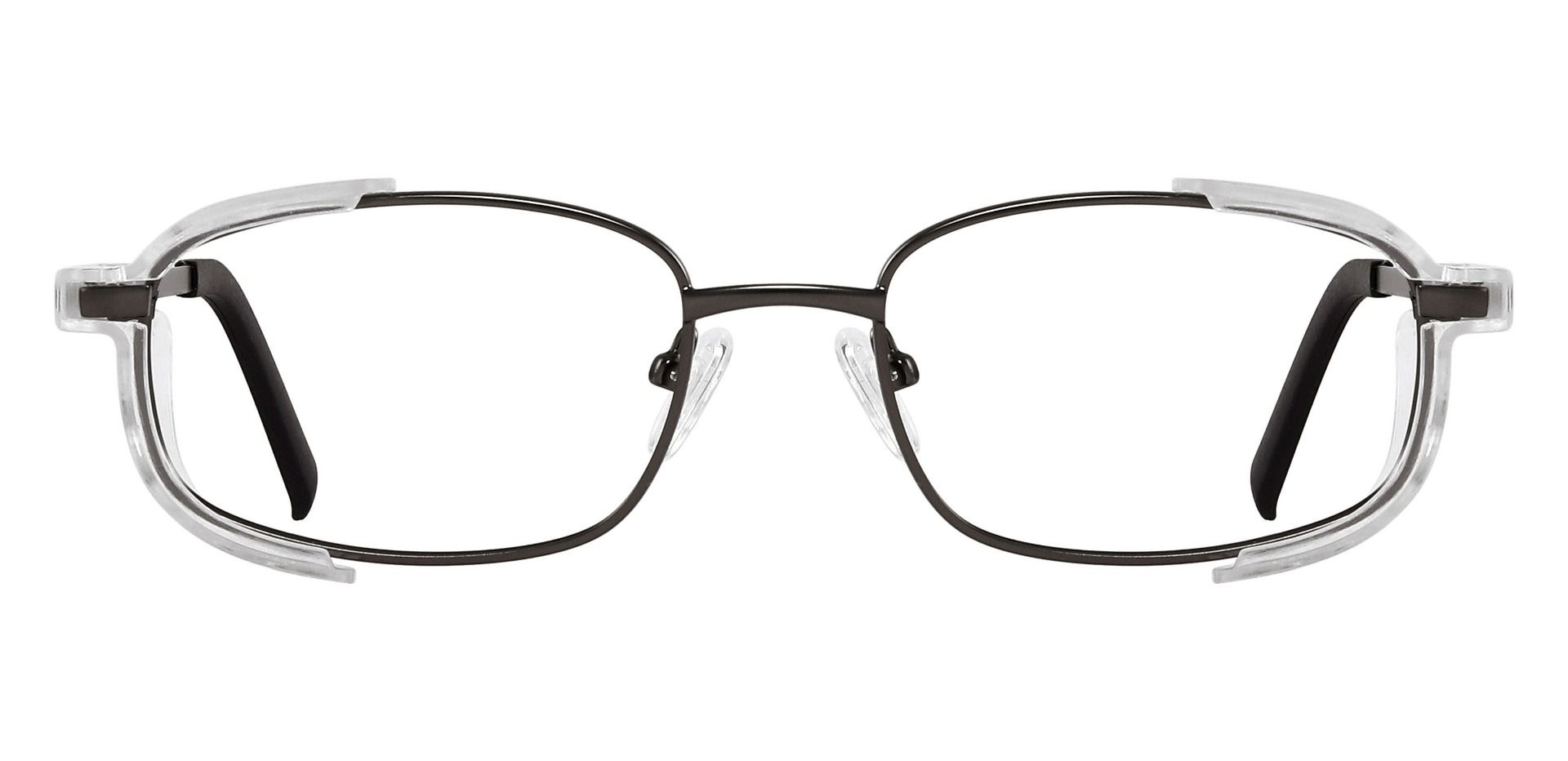 Ambrose Rectangle Progressive Glasses - Gray | Men's Eyeglasses | Payne ...