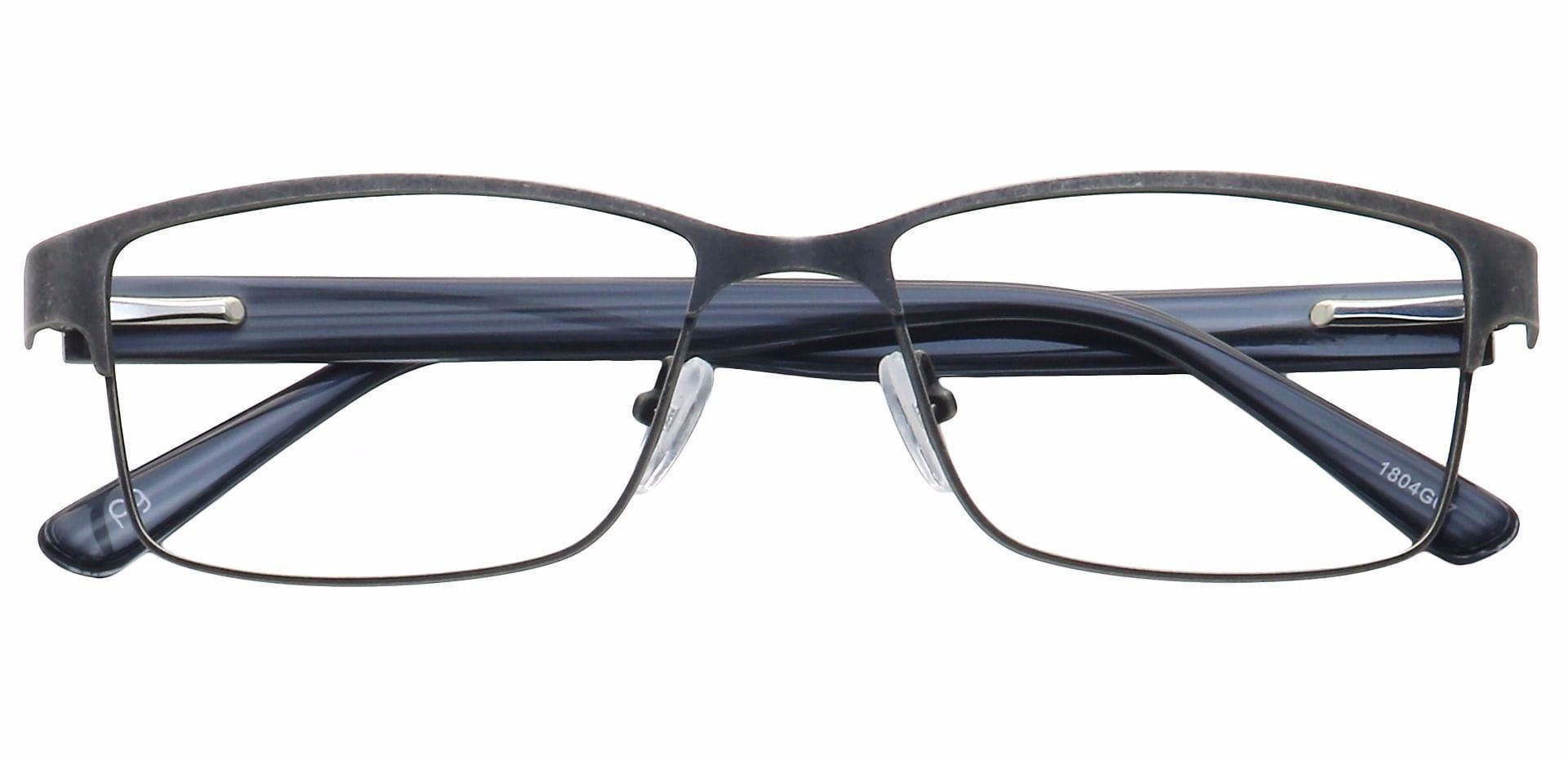 Hal Rectangle Prescription Glasses - Brown | Men's Eyeglasses | Payne ...