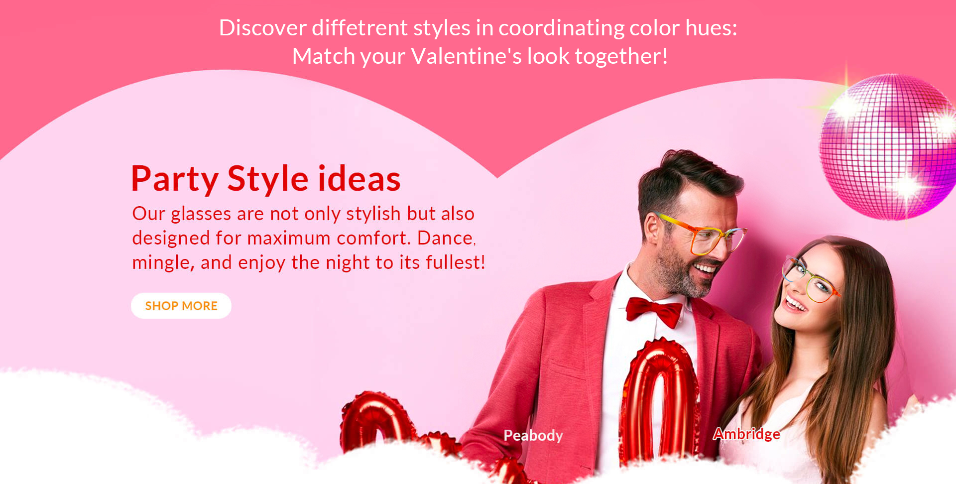 Valentines Daypayne Glasses